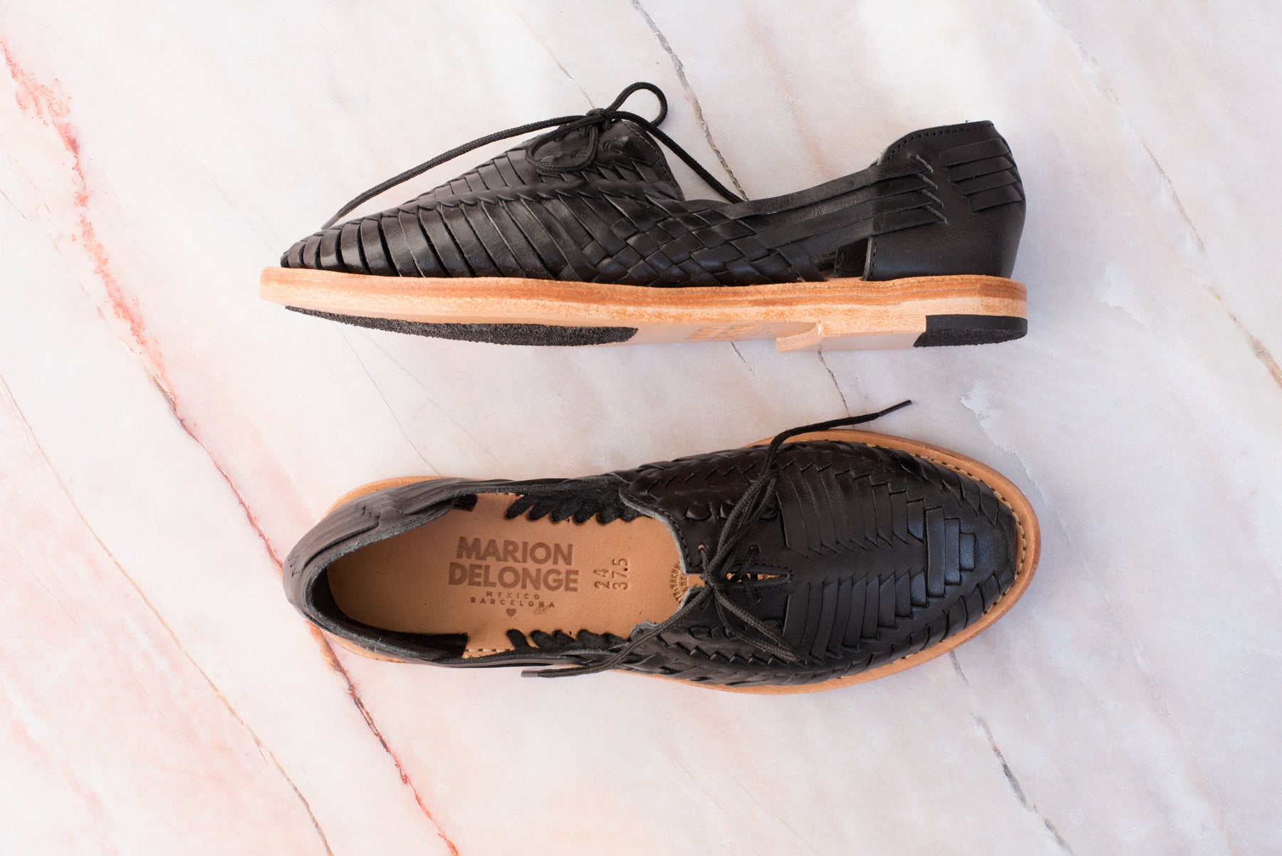 Huaraches Mexicanos Sandalias de Piel OXFORD - Marion DeLonge - Renata ...